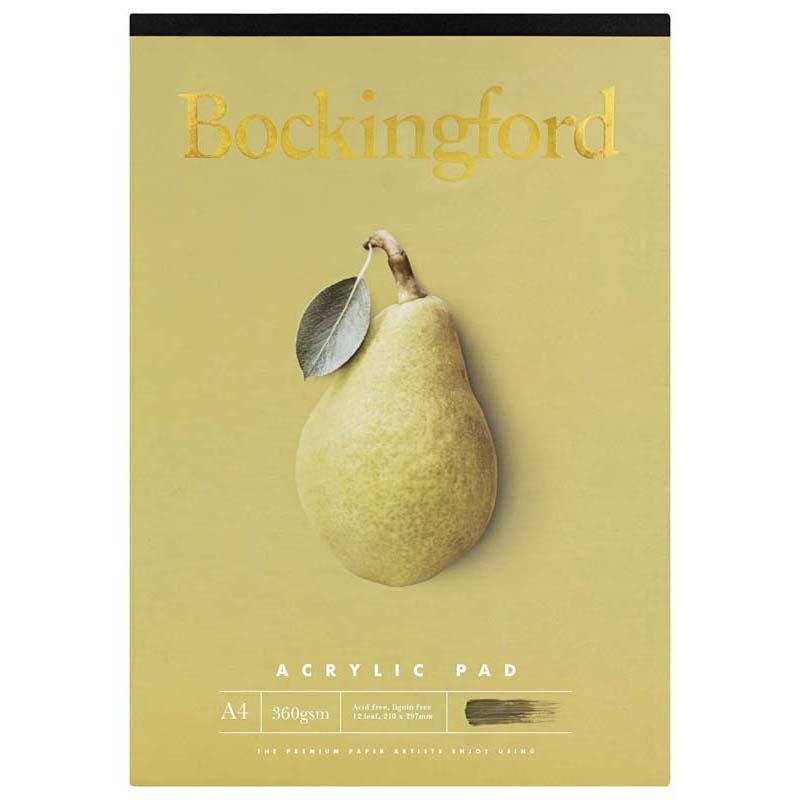Bockingford A4 Acrylic Pad - 360gsm | Art Pads — Discount Office