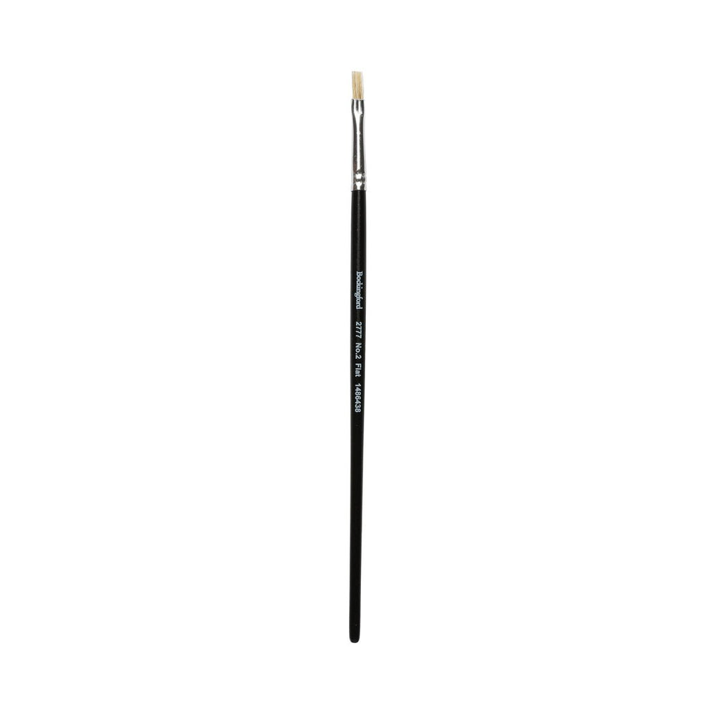 Bockingford Paint Brush 2777 Flat Size 2 4mm | Art Supplies — Discount ...