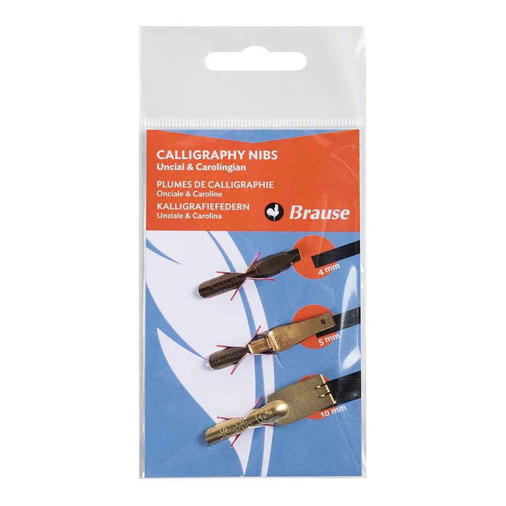 Brause Calligraphy Nib Set Uncial and Carolingian Styles - Set of 3 ...