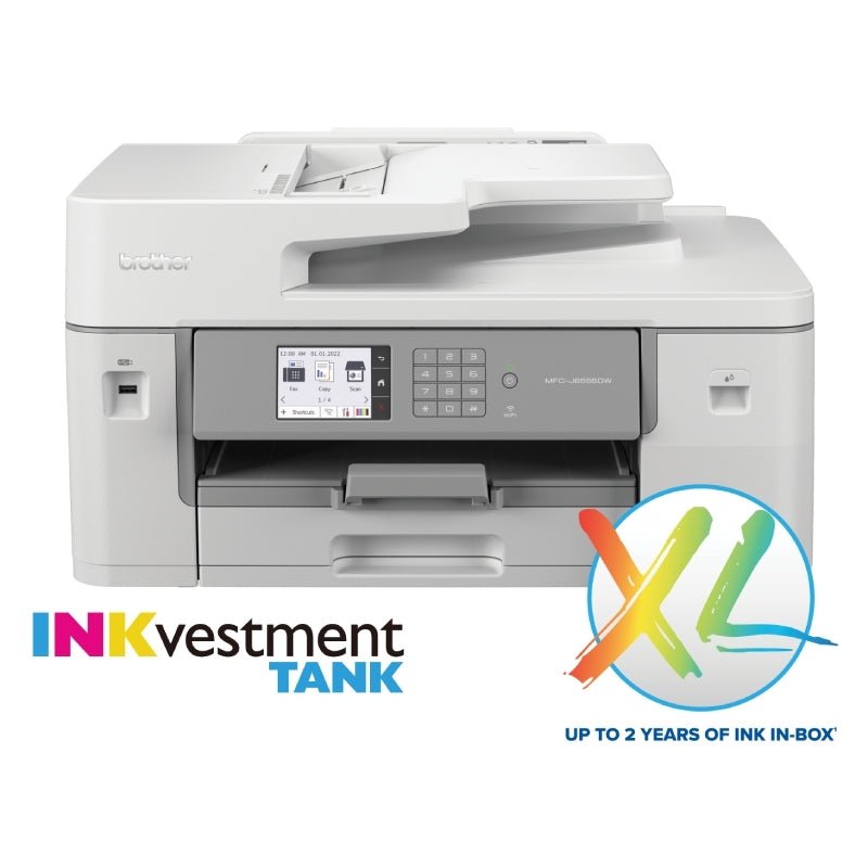 Brother MFC-J6555DWXL Professional A3 Inkjet Wireless All-in-one Print ...