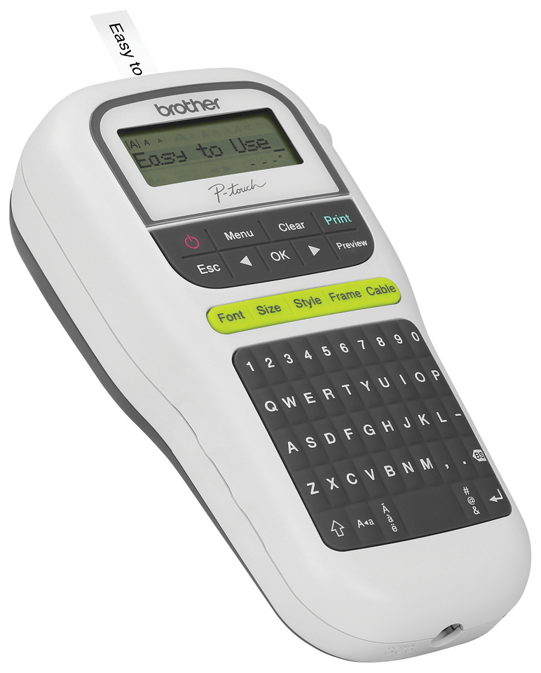 Brother PTH110 / PTH 110 PTouch Label Maker, White | Brother — Discount ...