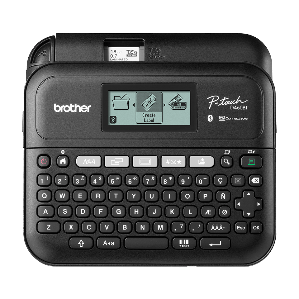 Brother PTouch PTD460BT Desktop Label printer | Brother — Discount Office
