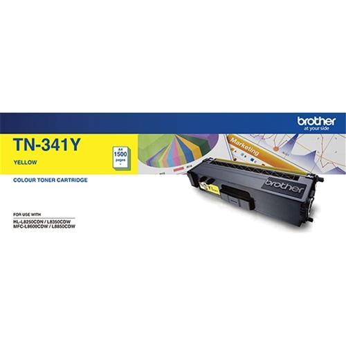 Brother TN341 / TN 341Y Yellow Genuine Toner | Brother — Discount Office