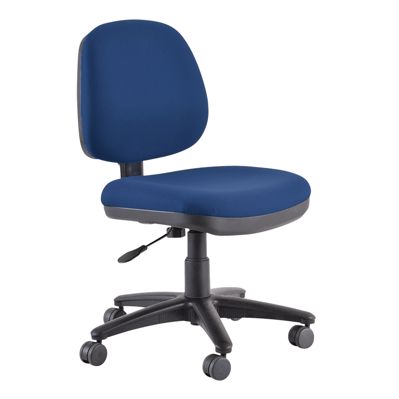 Buro Image Office Task Chair, Blue Fabric, Assembled | Buro Seating ...