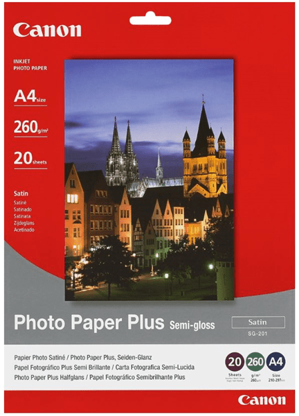 Canon Semi Gloss Photo Paper A4 260gsm x 20 Sheets | Canon — Discount ...