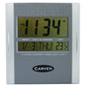 Carven Digital Wall Clock Silver | Clocks — Discount Office
