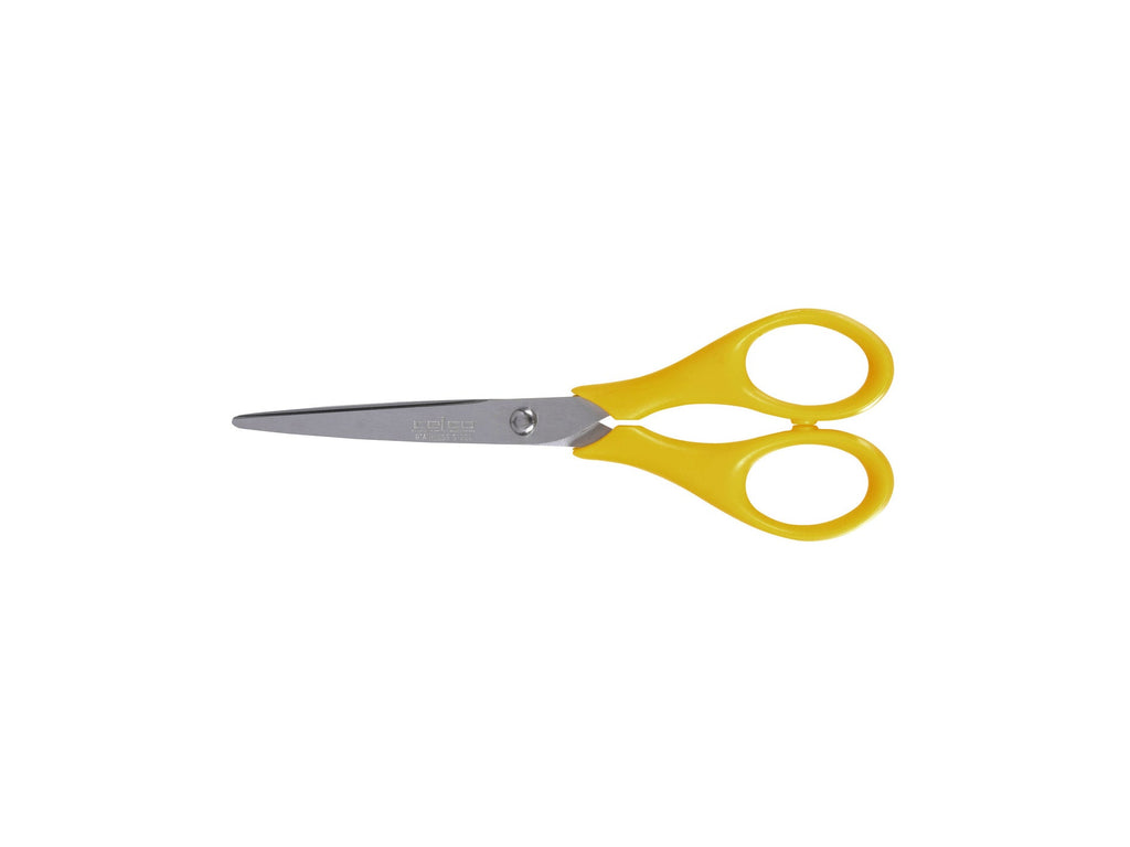 Celco 165mm Right Hand Handle Grip Scissors Yellow | Desktop Essentials ...