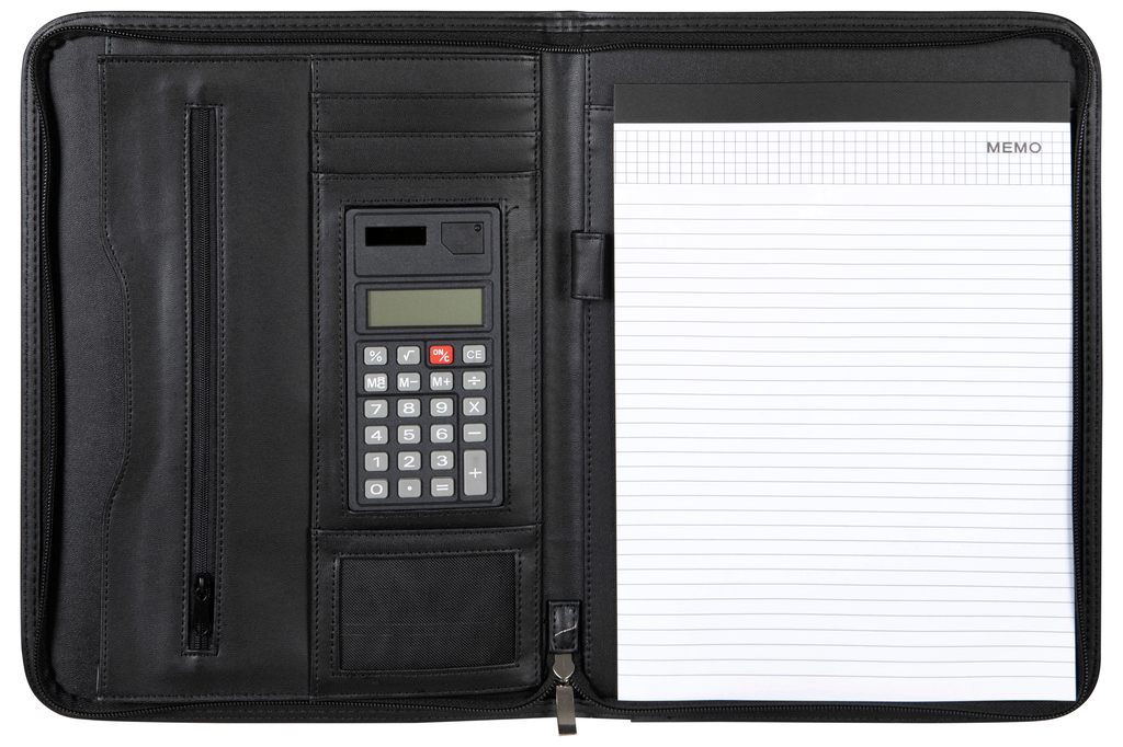 Spirax A4 Slimline Zippered Notebook/Compendium | Compendiums ...