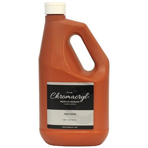 Chromacryl Acrylic Paint 2 Litre - Red Oxide | Acrylic Paints ...