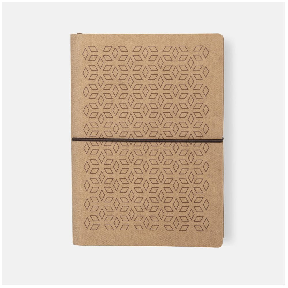 Ciak Vogue 12 x 17 cm Lined Notebook Tan Rhombus | Newest Products ...