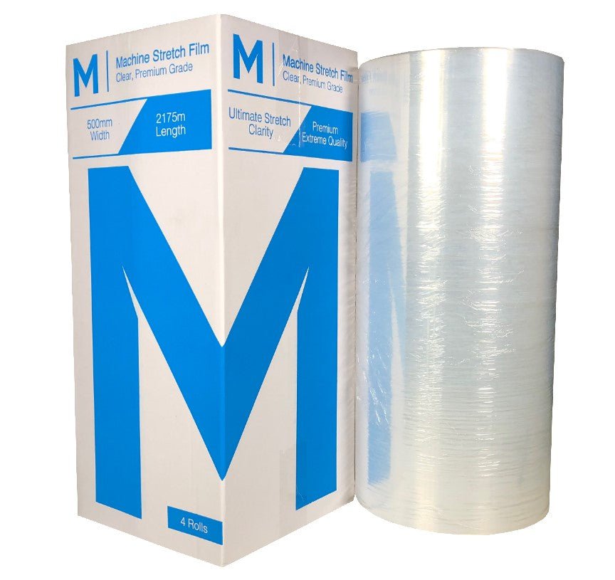 Clear 15mu Machine Stretch Film Roll 500mm x 2175mt | Newest Products ...