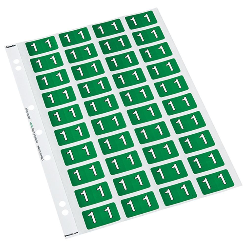 Codafile Numeric Labels - 1 (200 Labels) | Codafile — Discount Office