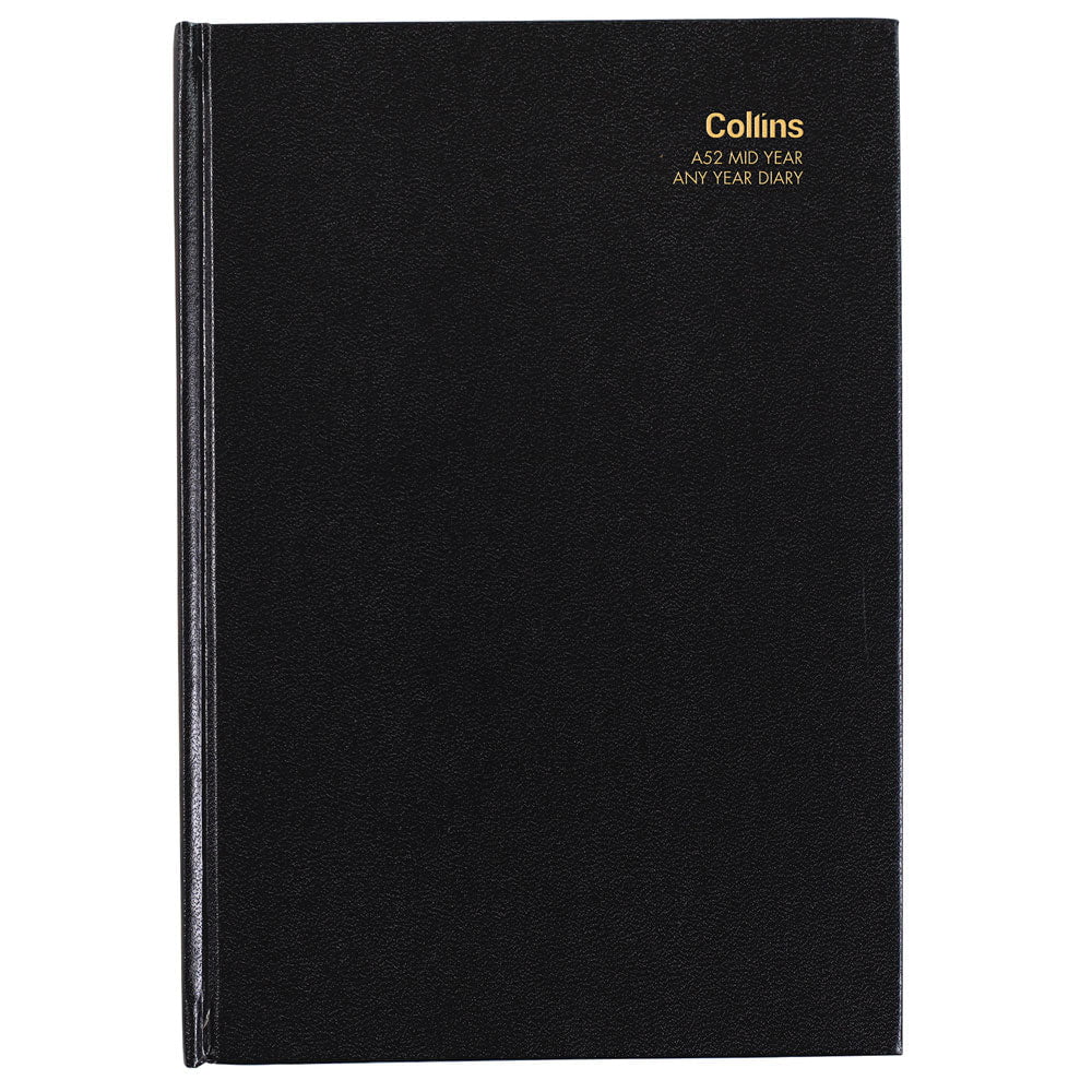 Collins A52 Any Year Mid Year Diary - 1 July-30 June | Collins ...
