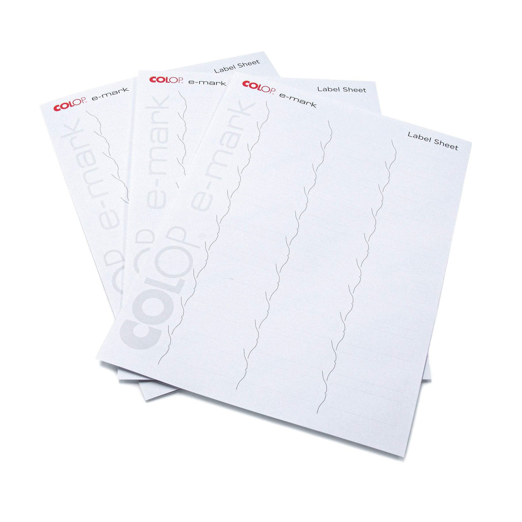 Colop e-mark Labels 30's - 10 Sheets Pack | Colop — Discount Office