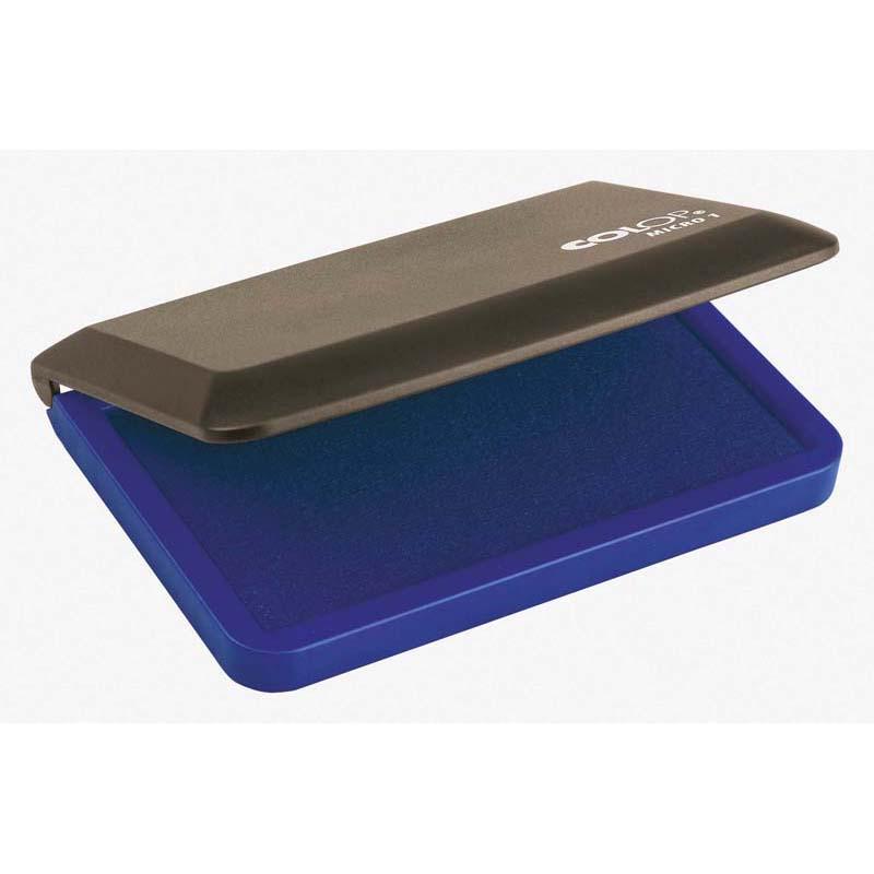 Colop Micro-1 Stamp Pad, 90mm x 50mm, Blue | Colop — Discount Office