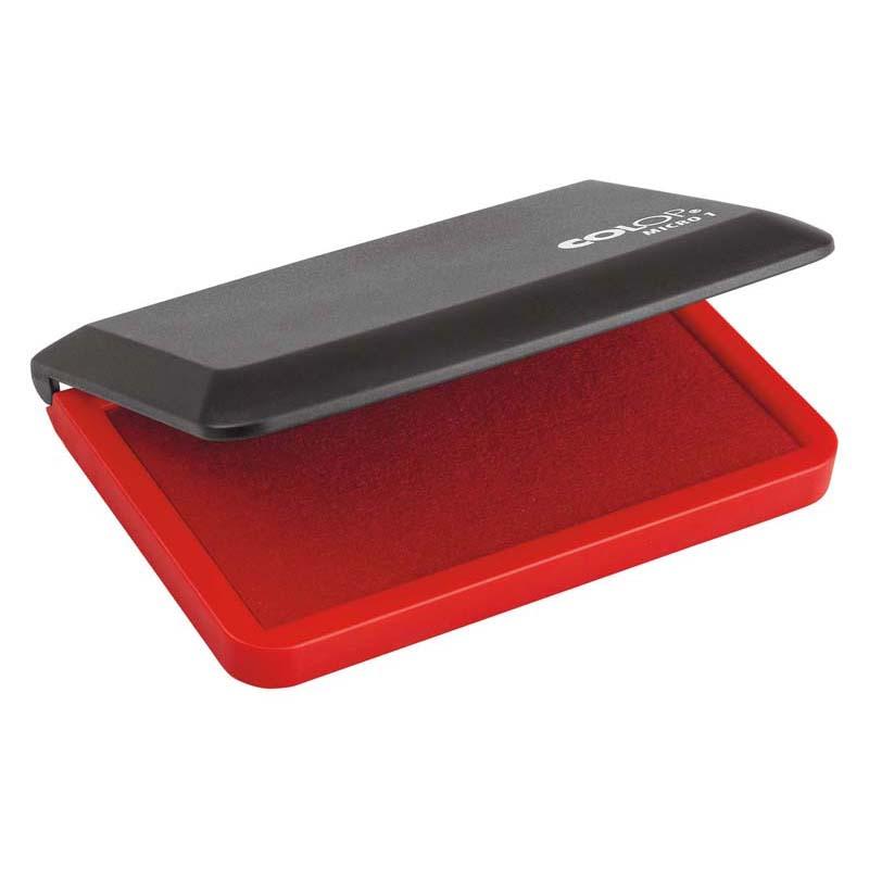Colop Micro-1 Stamp Pad, 90mm x 50mm, Red | Colop — Discount Office