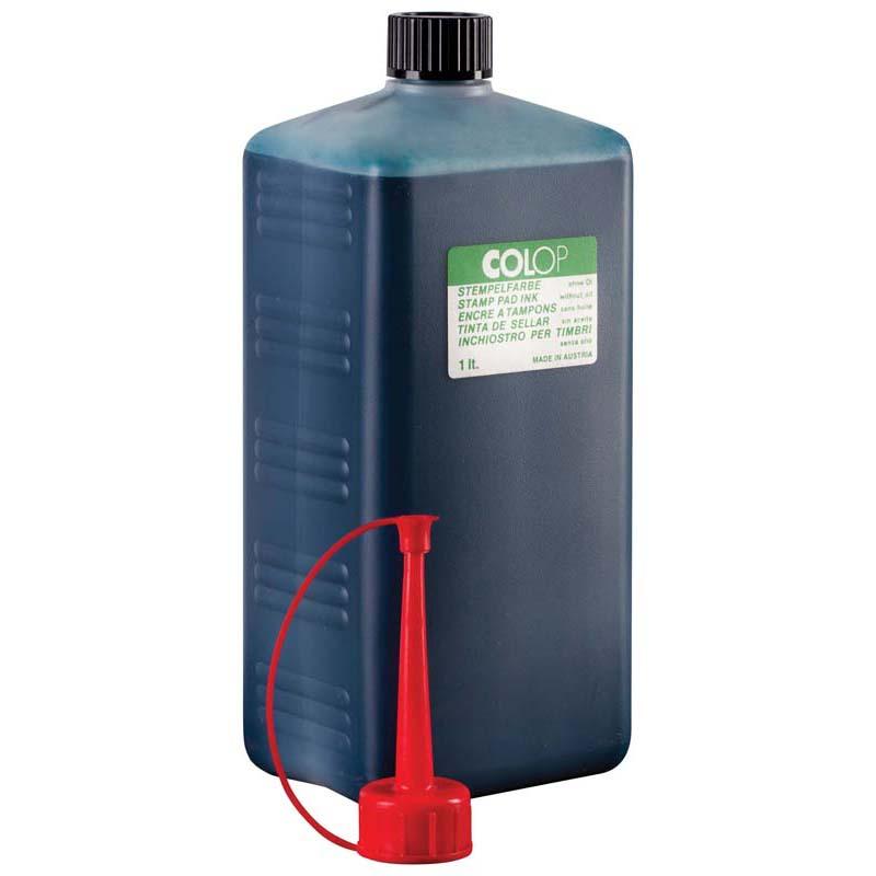 Colop Stamp Pad Ink 1 Litre Green | Colop — Discount Office
