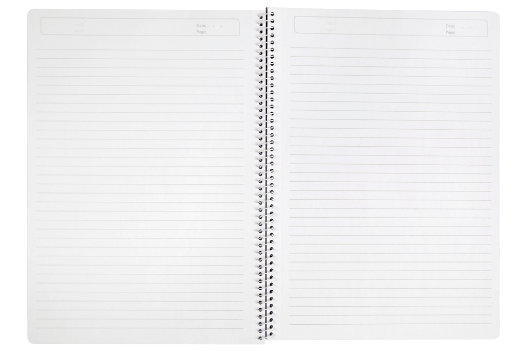 ColourHide A4 Black Polypropylene Cover Notebook 120 Pages x Pack of 1 ...