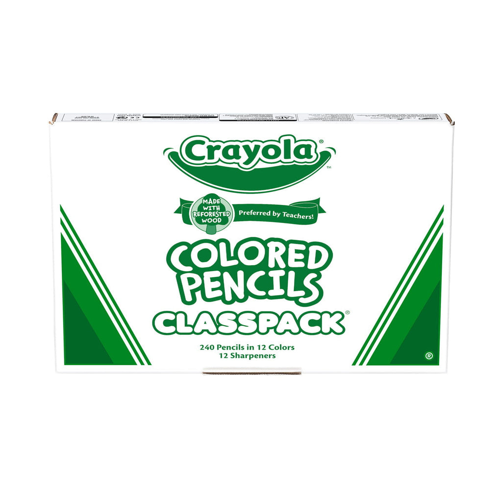 Crayola Colored Pencil Classpack, 240 Pieces | Crayola — Discount Office