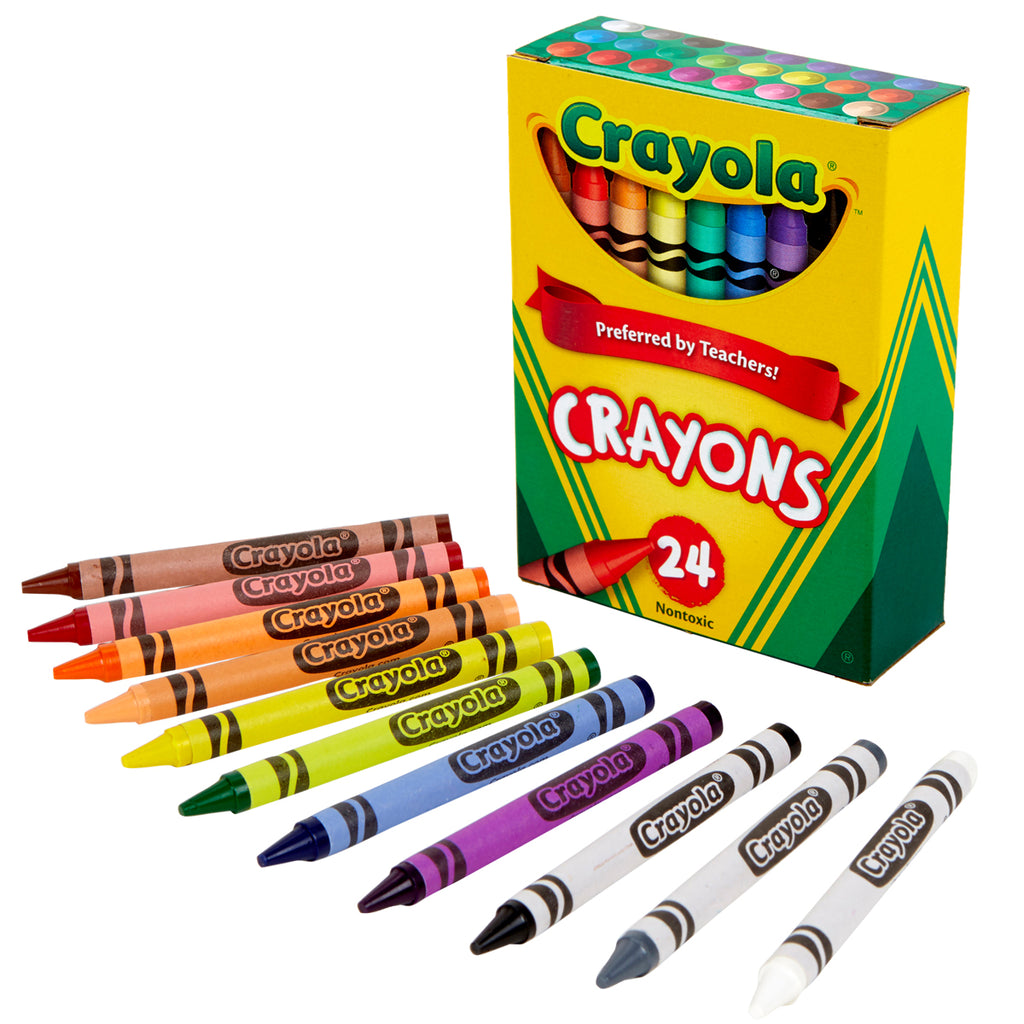 Crayola Regular Crayons, 24's pack | Crayola — Discount Office