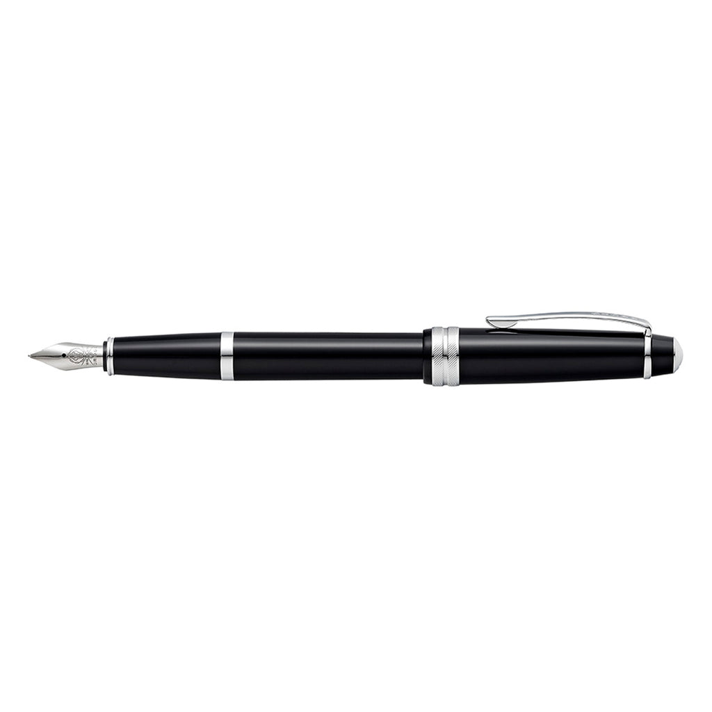 Cross Bailey Light Glossy Black Resin Extra Fine Nib Fountain Pen ...