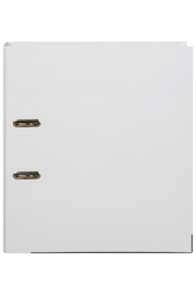 Marbig A4 Polyethylene (PE) Lever Arch File With Linen Finish Cover Wh ...