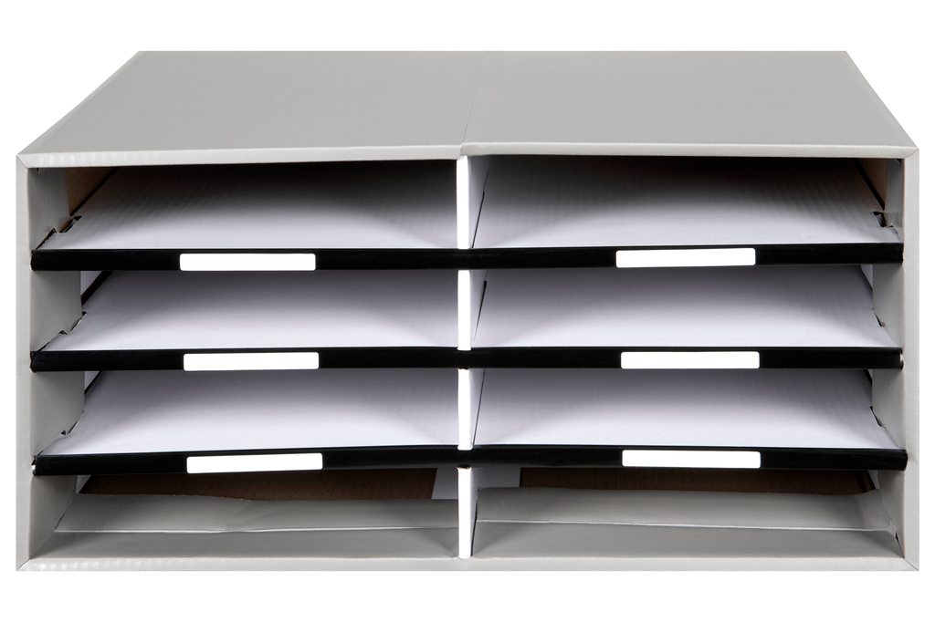 Marbig Cardboard Sort & Store - 8 Compartments | Desk & File Organisers ...