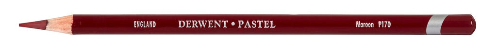 Derwent Pastel Pencil, Maroon, Pack of 6 (P170) | Derwent — Discount Office