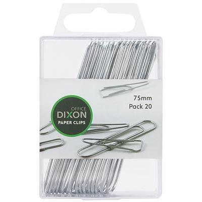 Dixon Round Paper Clips 75mm x 20 | Clips, Pins & Fasteners — Discount ...