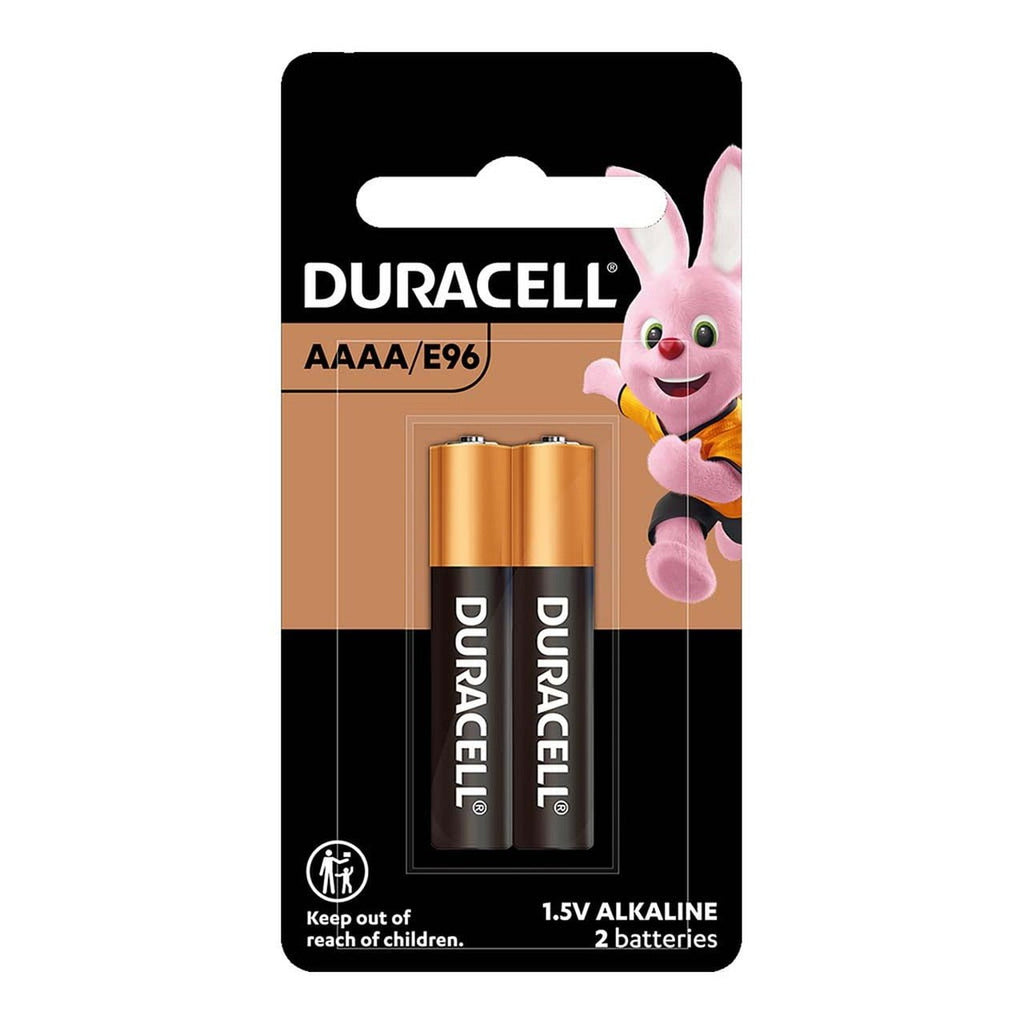 Duracell Coppertop Alkaline AAAA Battery, Pack of 2 | Batteries ...