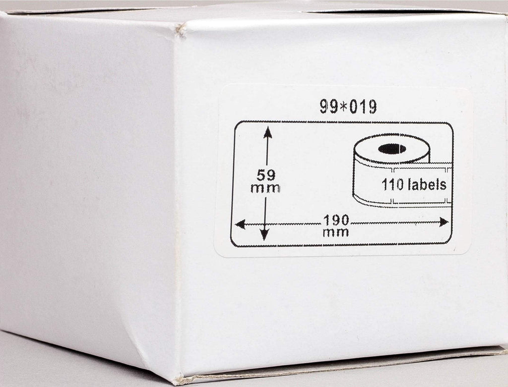 Icon Compatible Dymo 190 x 59mm Lever Arch File Labels (99019) | Dymo ...