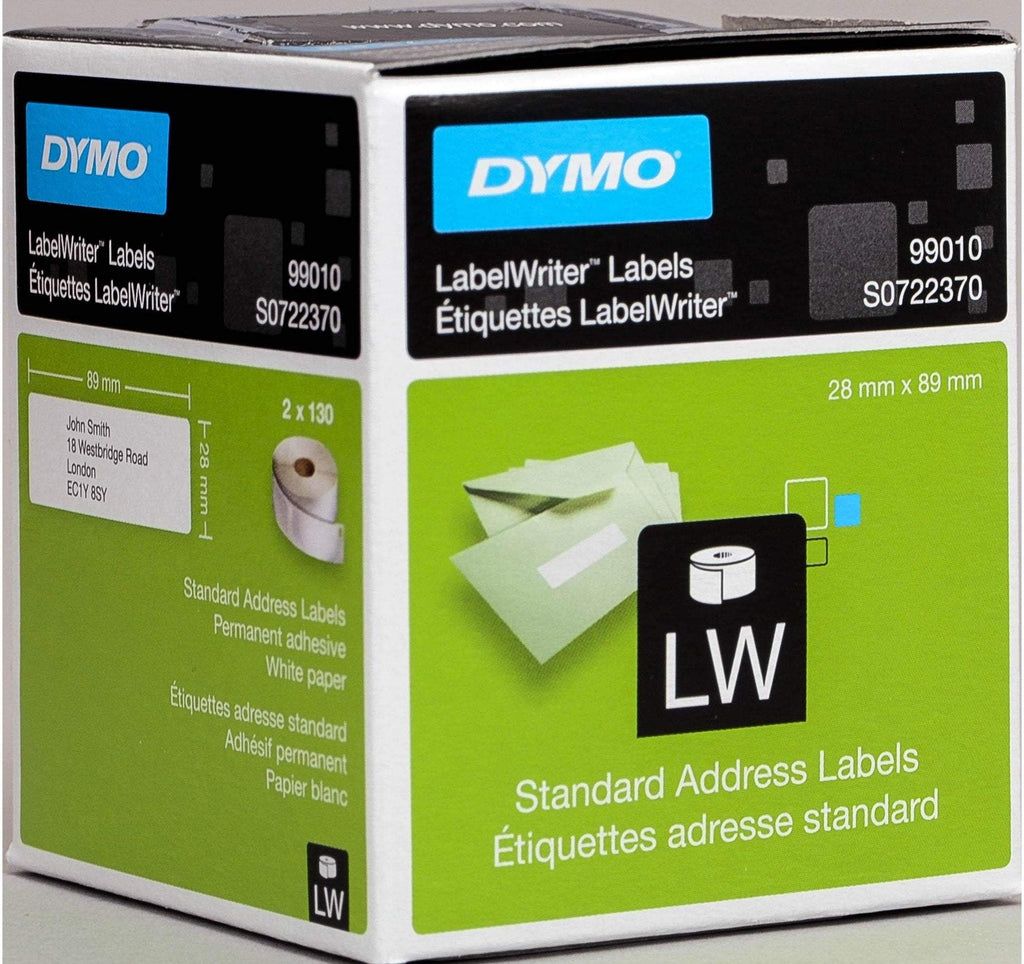 Dymo LW 89 x 28mm Address Labels (99010) | Dymo — Discount Office