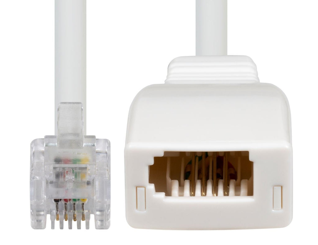DYNAMIX 0.08m Cable-BT Socket to RJ11 Plug (for Phone to Modem Connect ...
