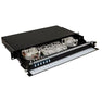 DYNAMIX 19'' 1U Fibre Tray 12C LC SM FULLY LOADED w 12x LC Elite OS2 P ...