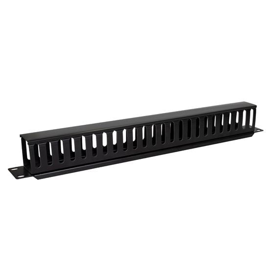 DYNAMIX 19'' Plastic Finger Cable Management Bar. Supplied with Cage N ...