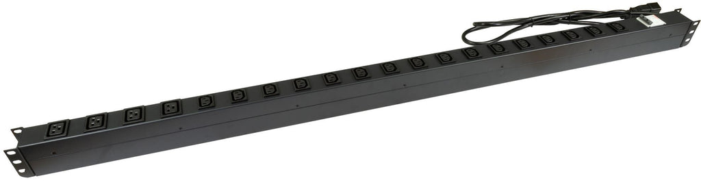 DYNAMIX 20 Outlet Vertical Power Rail (16x 10A IEC C13 & 4x 16A IEC C1 ...
