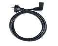 DYNAMIX 2M 3-Pin Plug to Right Angled IEC C13 Female Connector 10A SAA ...