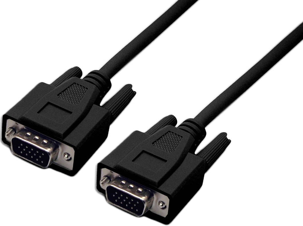 DYNAMIX 2m VGA Male/Male Monitor Cable. Moulded. Max Res: 800x600 ...