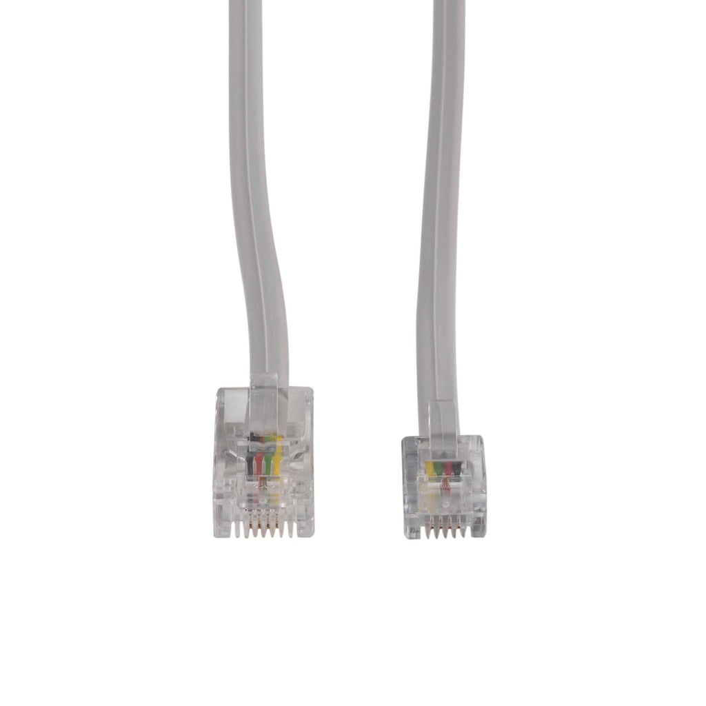 DYNAMIX 5m RJ12 to RJ45 Cable - 4C All pins connected crossed, Colour ...