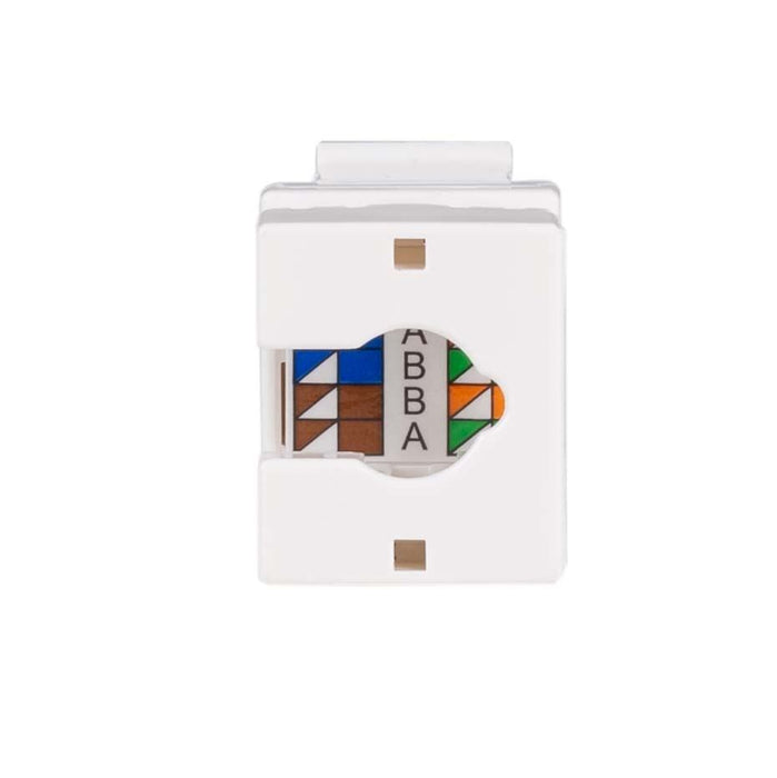 DYNAMIX Cat6 Keystone RJ45 Jack for 110 Face Plate. T568A/T568B Wiring ...