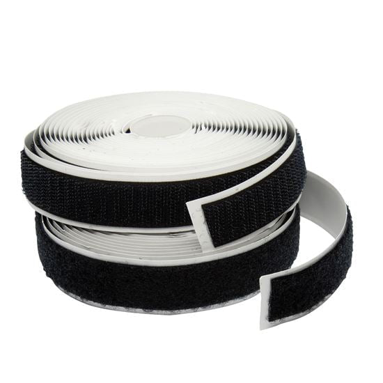Dynamix Self Adhesive Hook & Loop Strap, 5M x 20mm, 1x Female & 1x Mal ...
