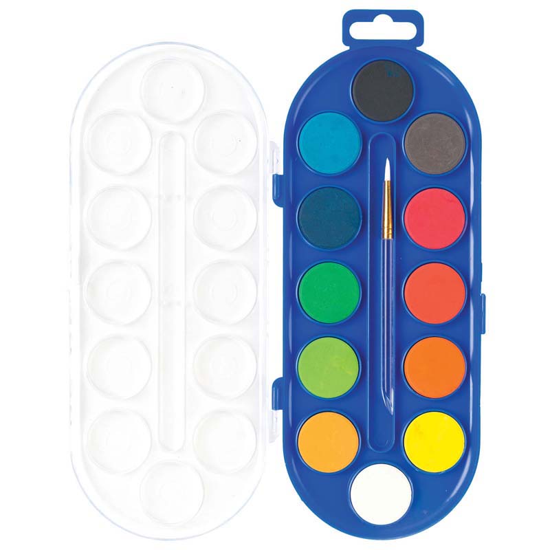 EC Watercolour Paint Disc - 12's | Art Paints — Discount Office