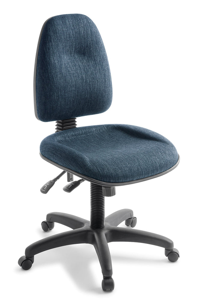 Eden Spectrum 3-lever Highback Ergonomic Office Chair with Long and Wi ...