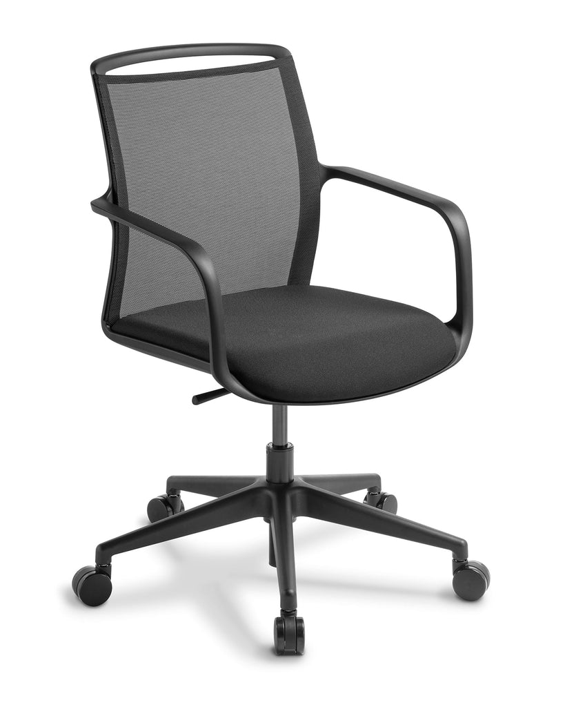 Eden Summit Mesh Meeting Chair, Choice of Seat Colour | Eden Office ...