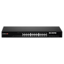 EDIMAX 24 Port Gigabit Long Range Web Smart Rack-mount Switch. With 4 ...