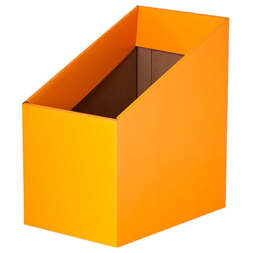 Elizabeth Richards Book Box - Pack of 5 -Orange | Containers & Storage ...