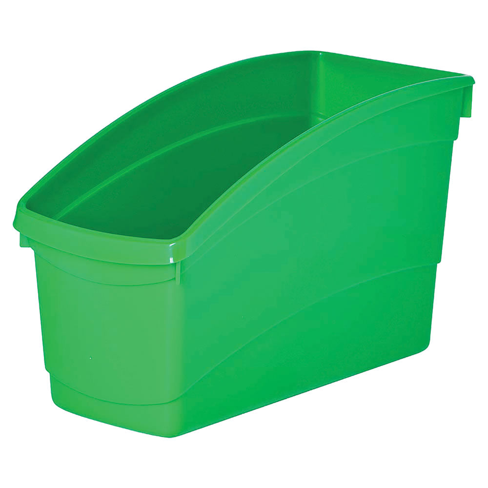 Elizabeth Richards Plastic Book and Storage Tub Green | Containers ...