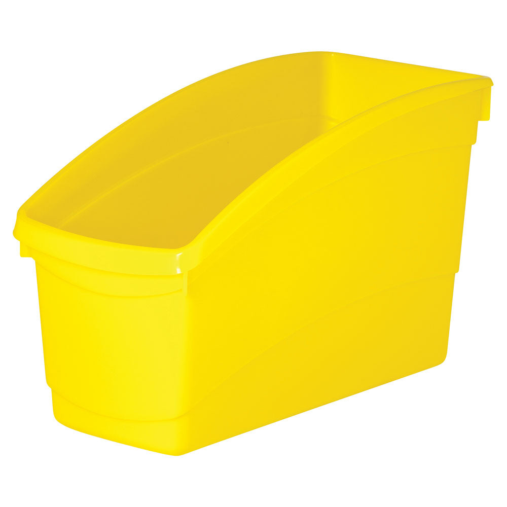 Elizabeth Richards Plastic Book and Storage Tub Yellow | Containers ...