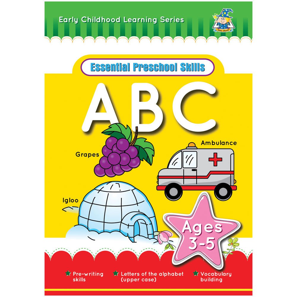 Essential Preschool Skills - ABC Upper Case for 3-5 yrs | Activity ...