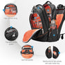 Everki Flight Laptop Backpack 16'', Checkpoint Friendly, Felt-lined Ta ...